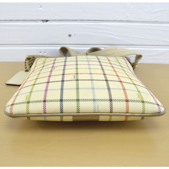 Coach | Bags | Coach Plaid Print Cross Body Bag 32 | Poshmark